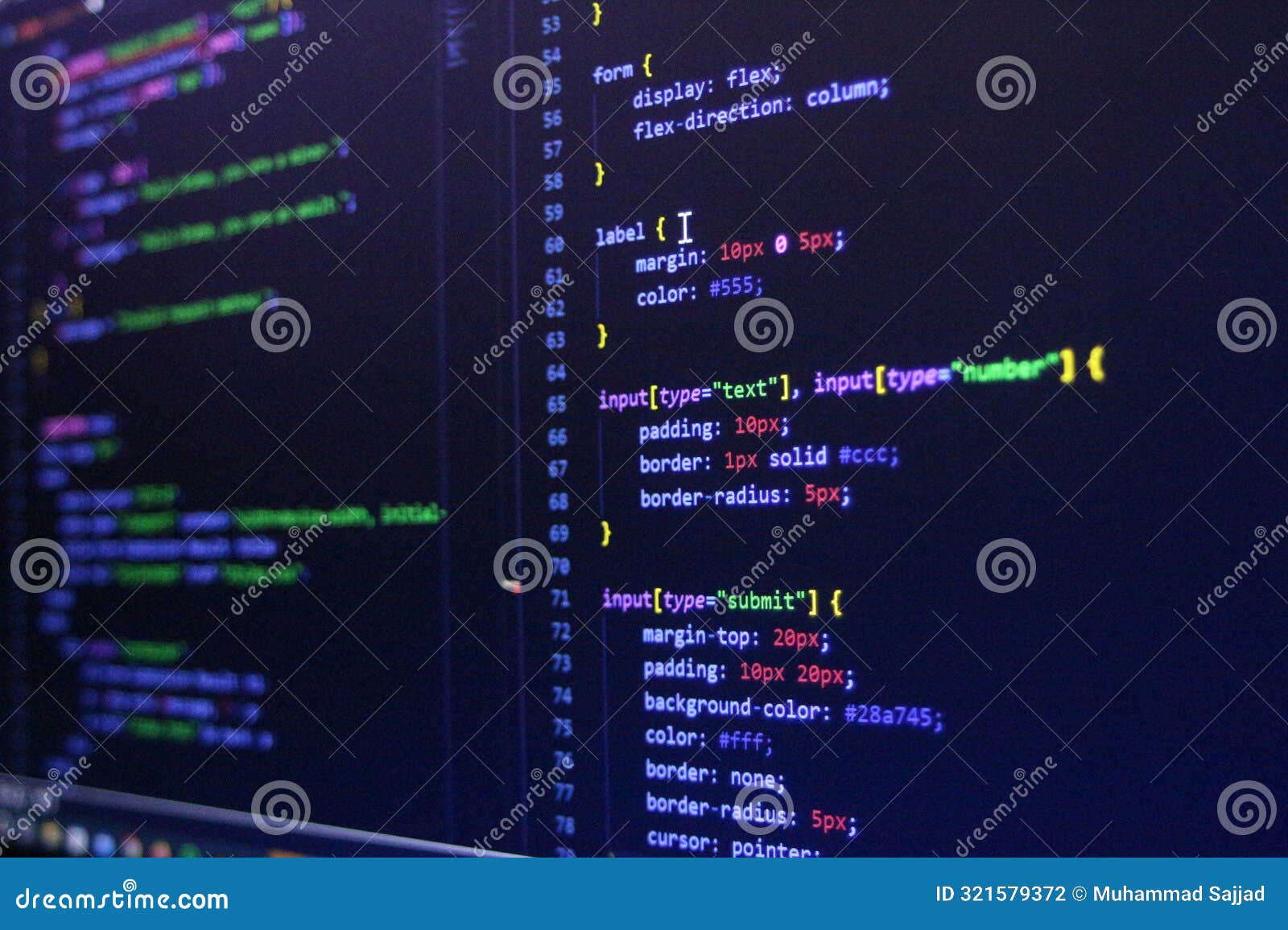 Computer Code Programming Language Coding Close High Resolution Photo ...