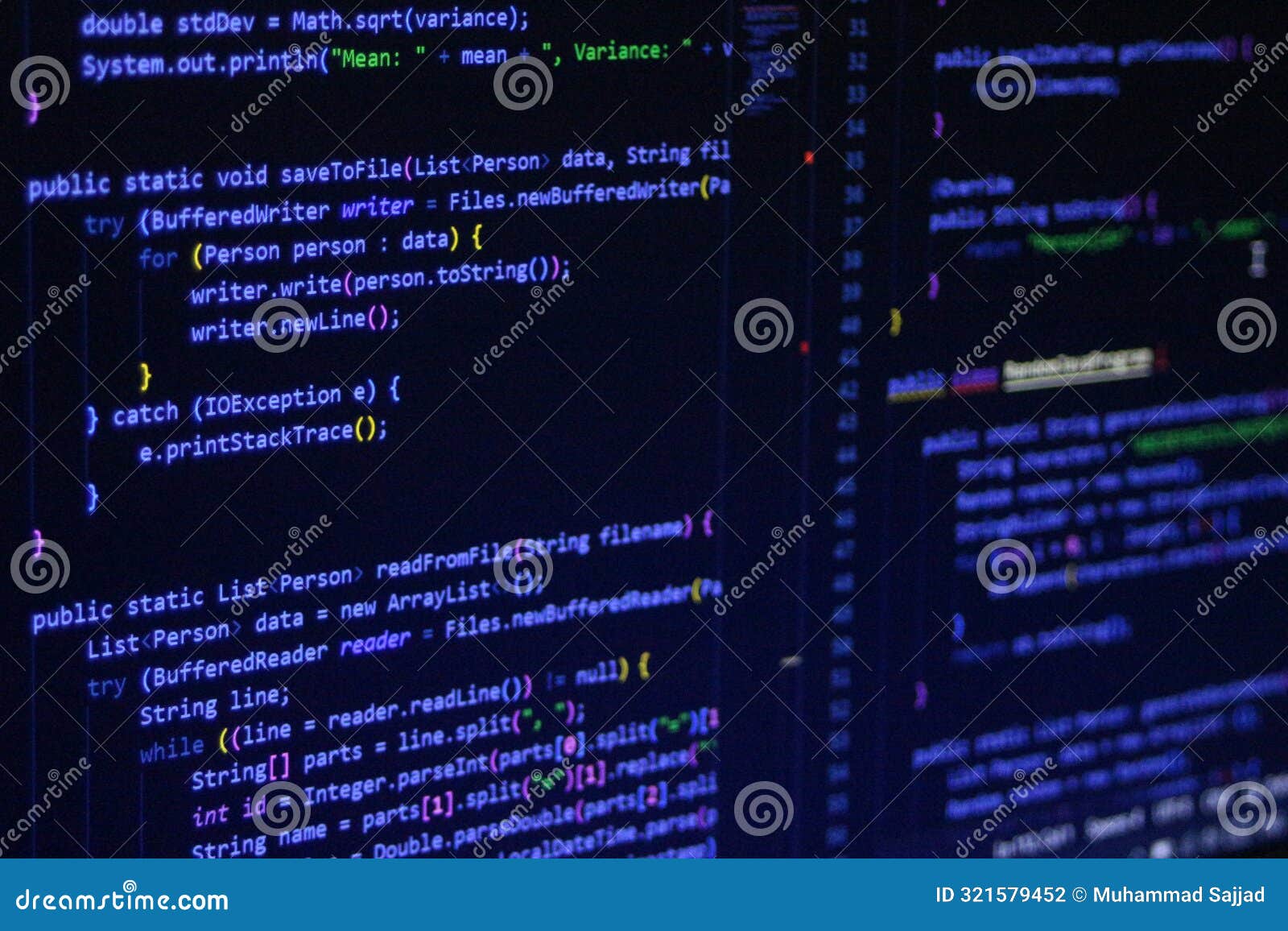 Computer Code Programming Language Coding Close High Resolution Photo ...