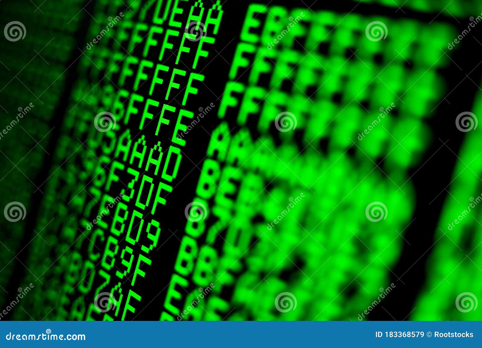 Computer Code on the Screen Stock Image - Image of language, abstract ...