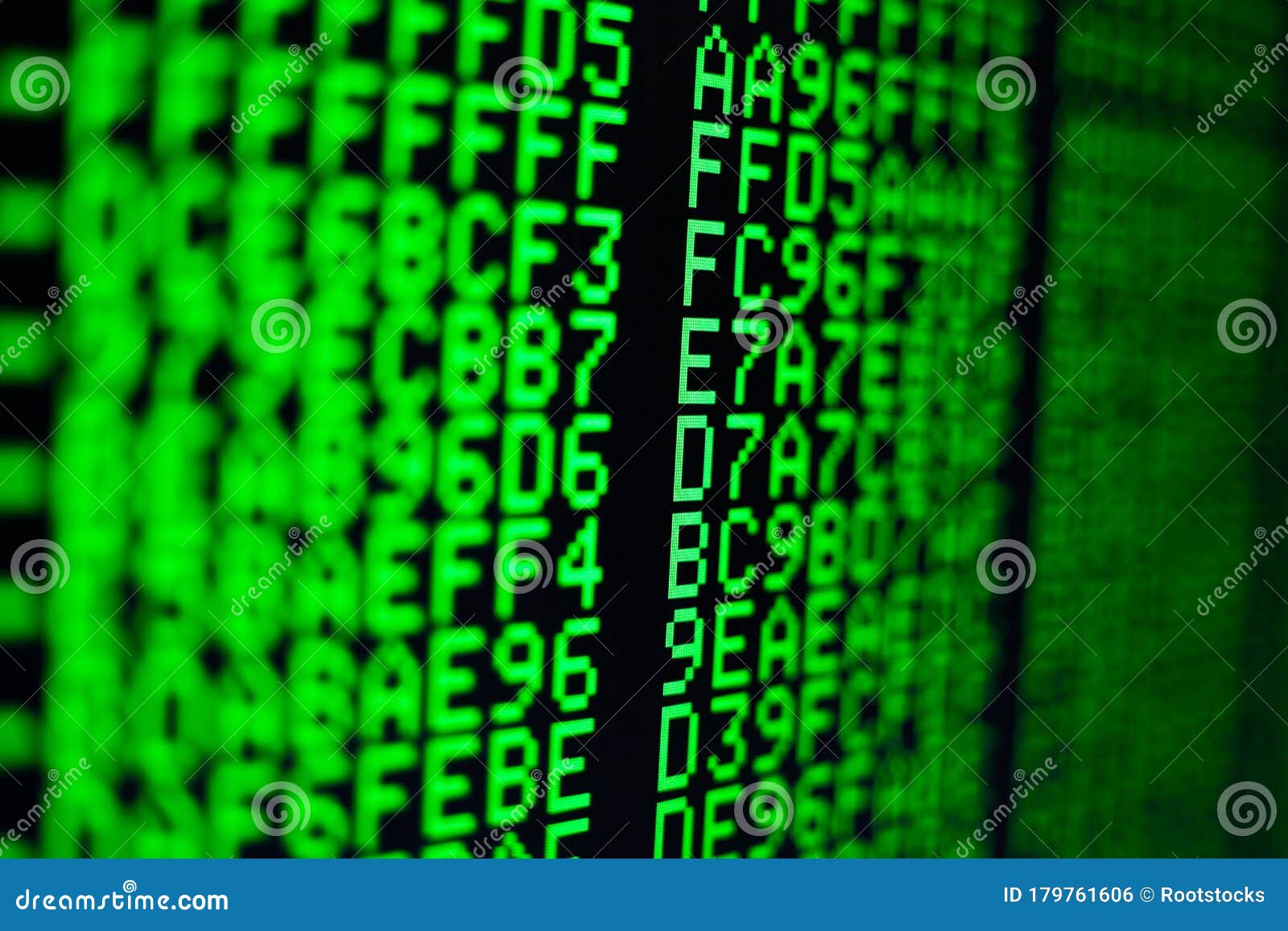 Computer Code on the Screen Stock Photo - Image of mistake, bios: 179761606