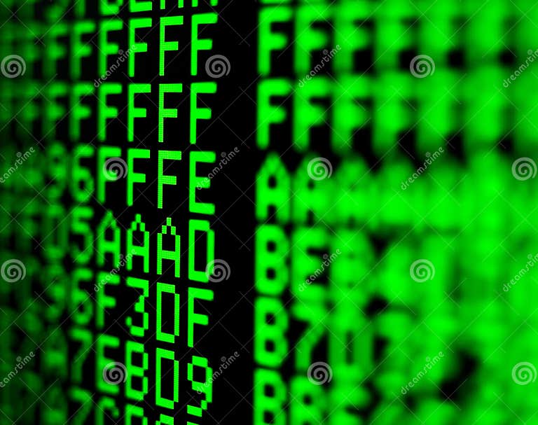 Computer Code on the Screen Stock Image - Image of engineer, hacker ...