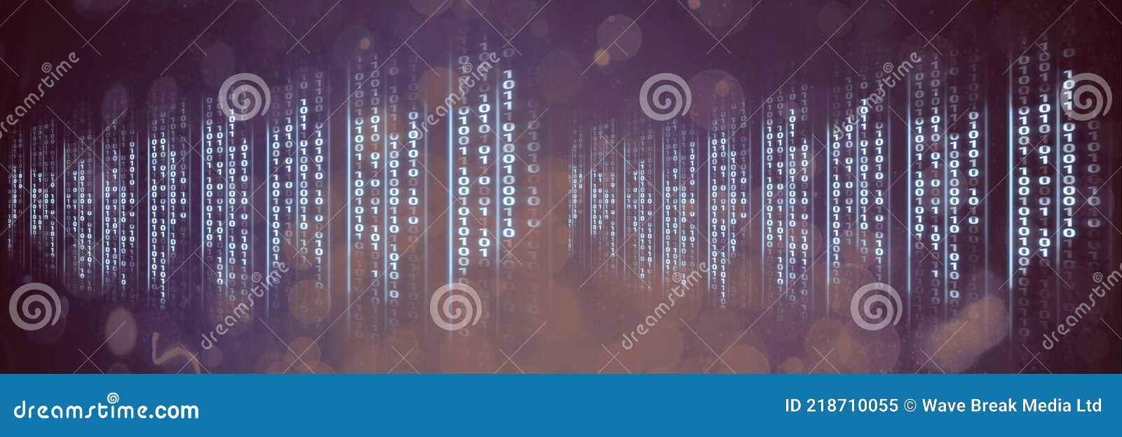 Computer Codes In Cells With Numbers On Black Background. Animation ...