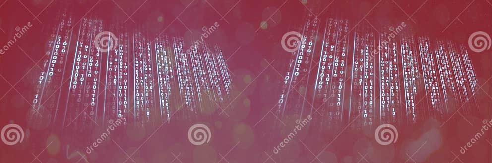 Computer Codes Processing Over Black Flares Background, Technology and Computer Programming ...