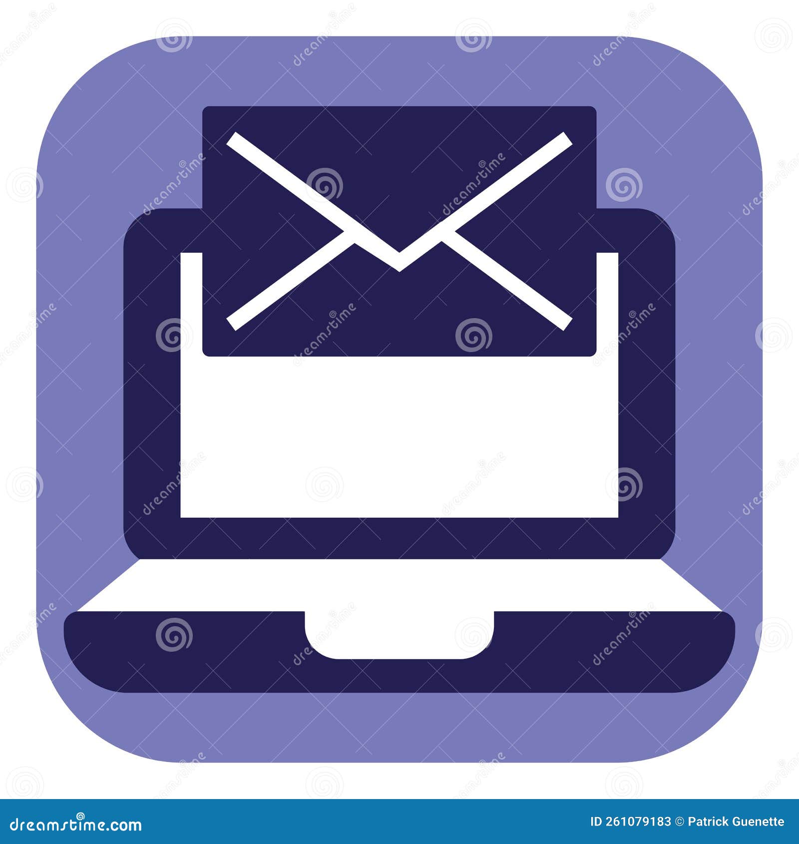 Computer Communication, Icon Stock Vector - Illustration of internet ...