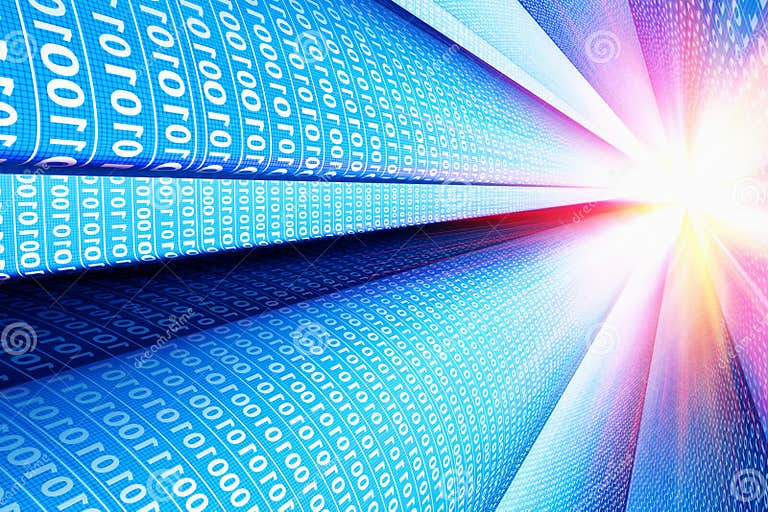 Computer Communication Technology Background Stock Image - Image of ...