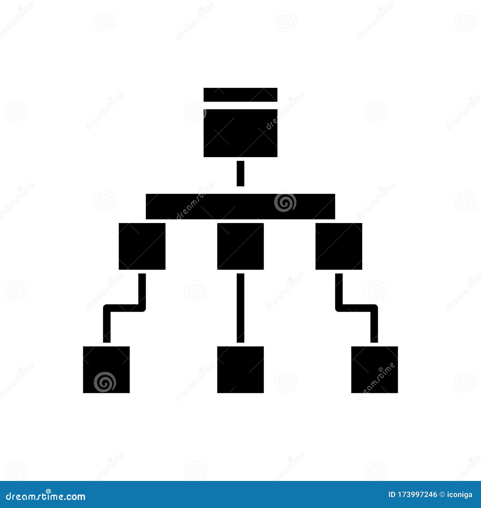 Computer Communications Black Icon, Concept Illustration, Vector Flat ...