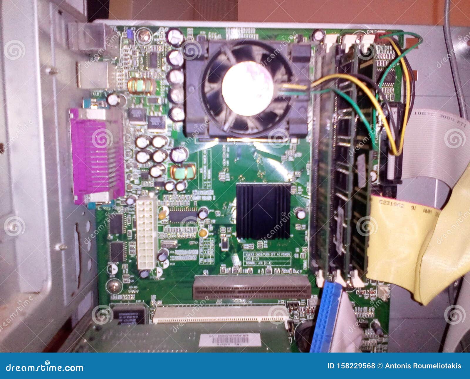 Inside my computer stock photo. Image of completely - 158229568