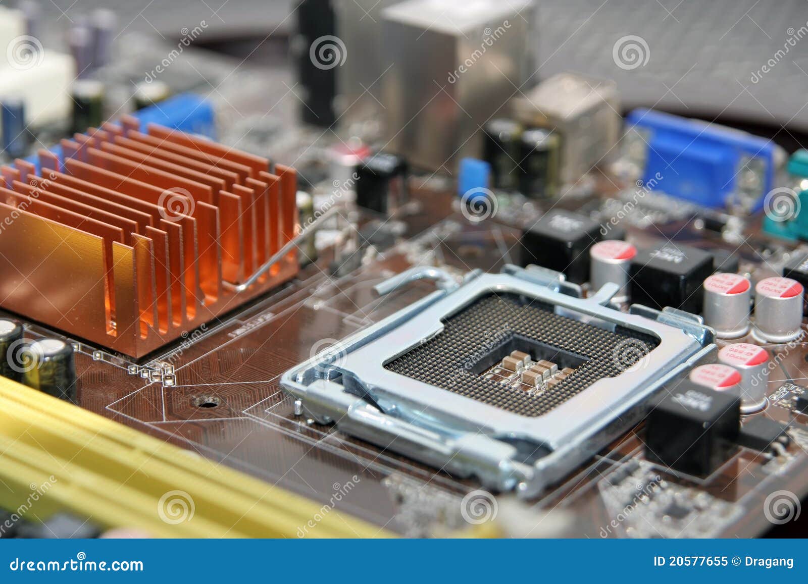 Computer component stock image. Image of equipment, closeup - 20577655