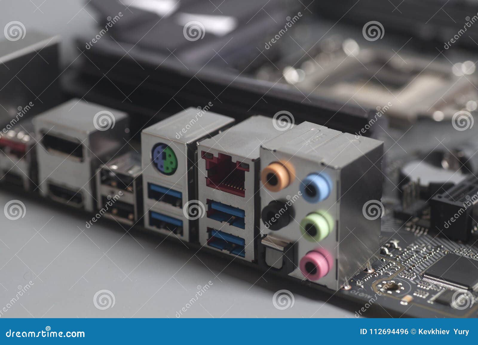 Computer Component Backpanel USB Audio and Ethernet Connector US Stock ...