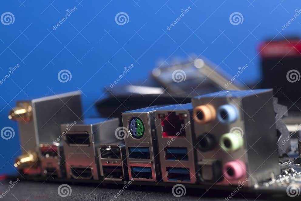 Computer Component Backpanel USB Audio,Ethernet Connector USB 3,0, HDMI ...