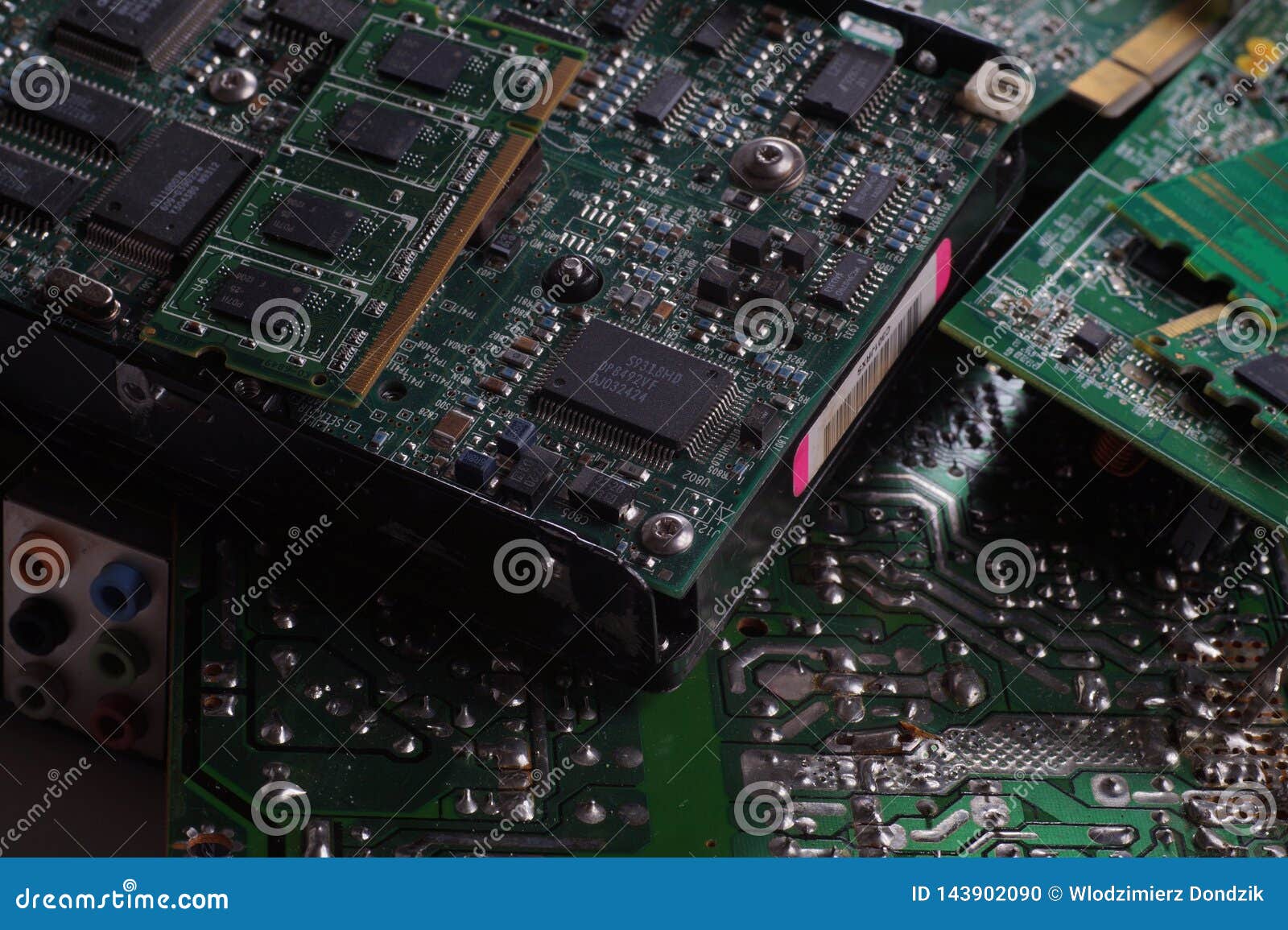 Computer Components Including Motherboards and RAM As a Source of ...