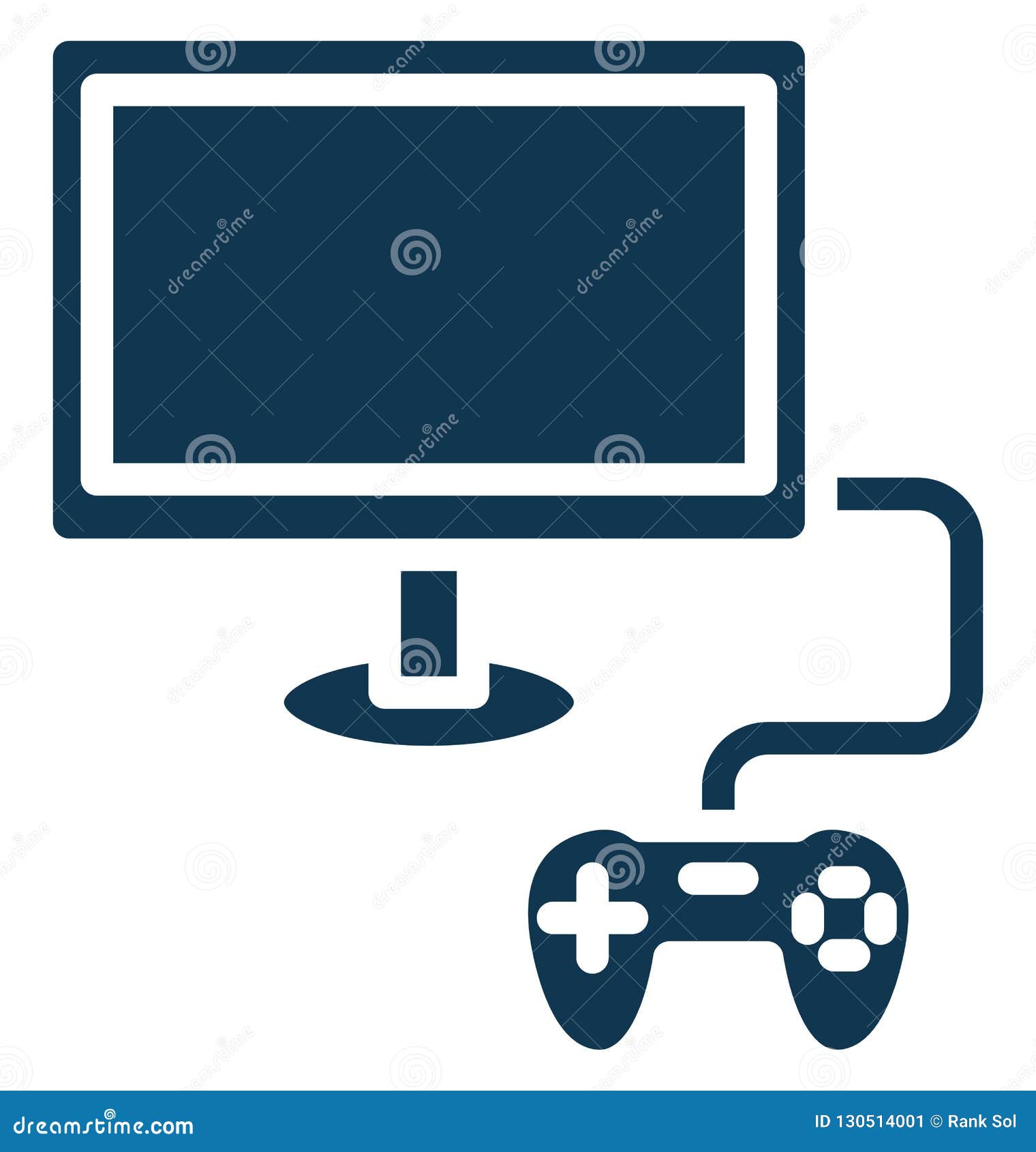 Computer, Computer Devices Isolated Vector Icon that Can Be Easily Edited in Any Size or ...