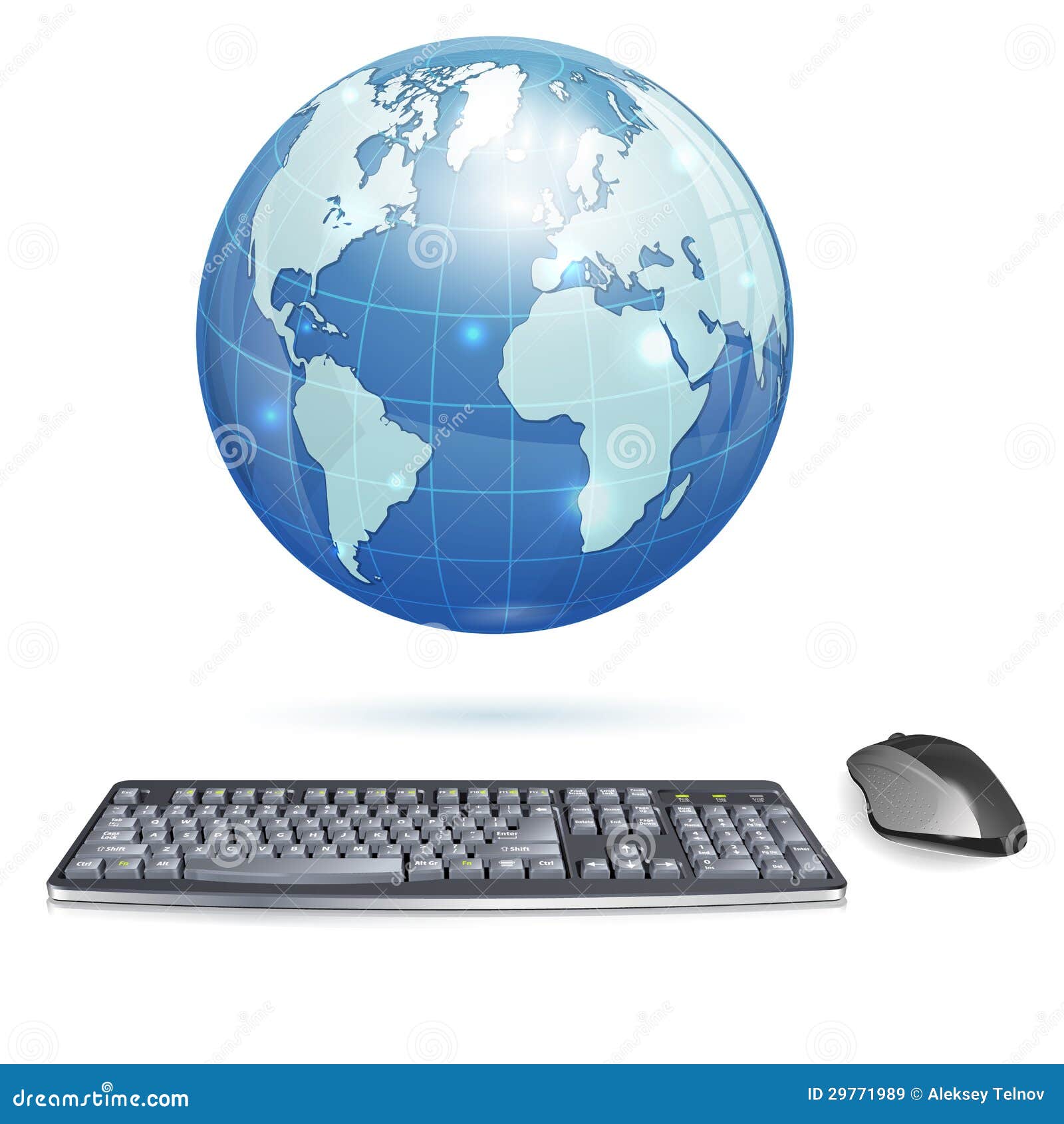 Global Computing Concept stock vector. Illustration of isolated - 29771989