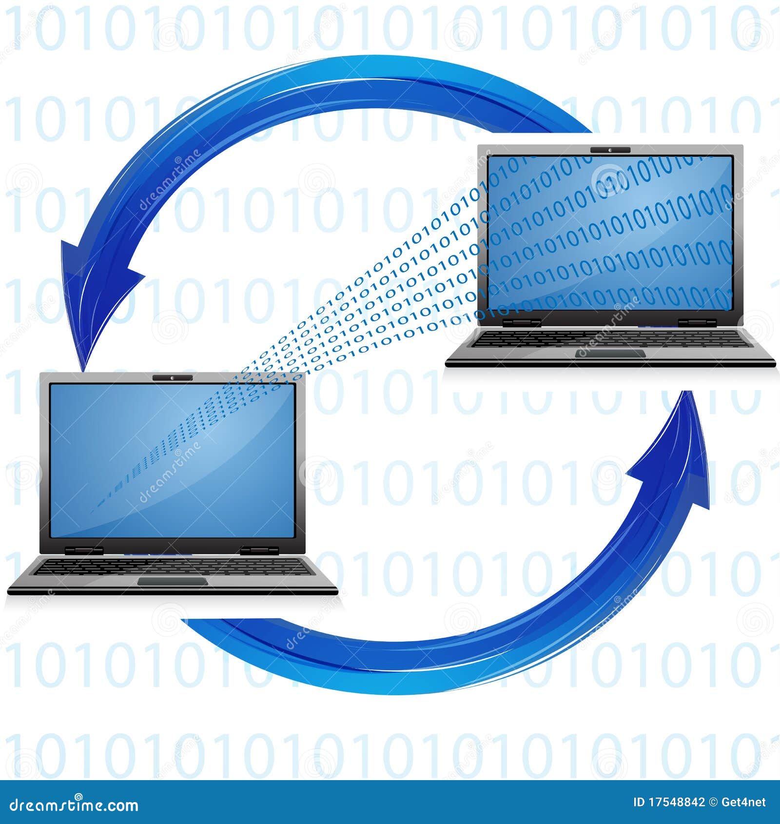 Computer connectivity stock vector. Illustration of buttons - 17548842