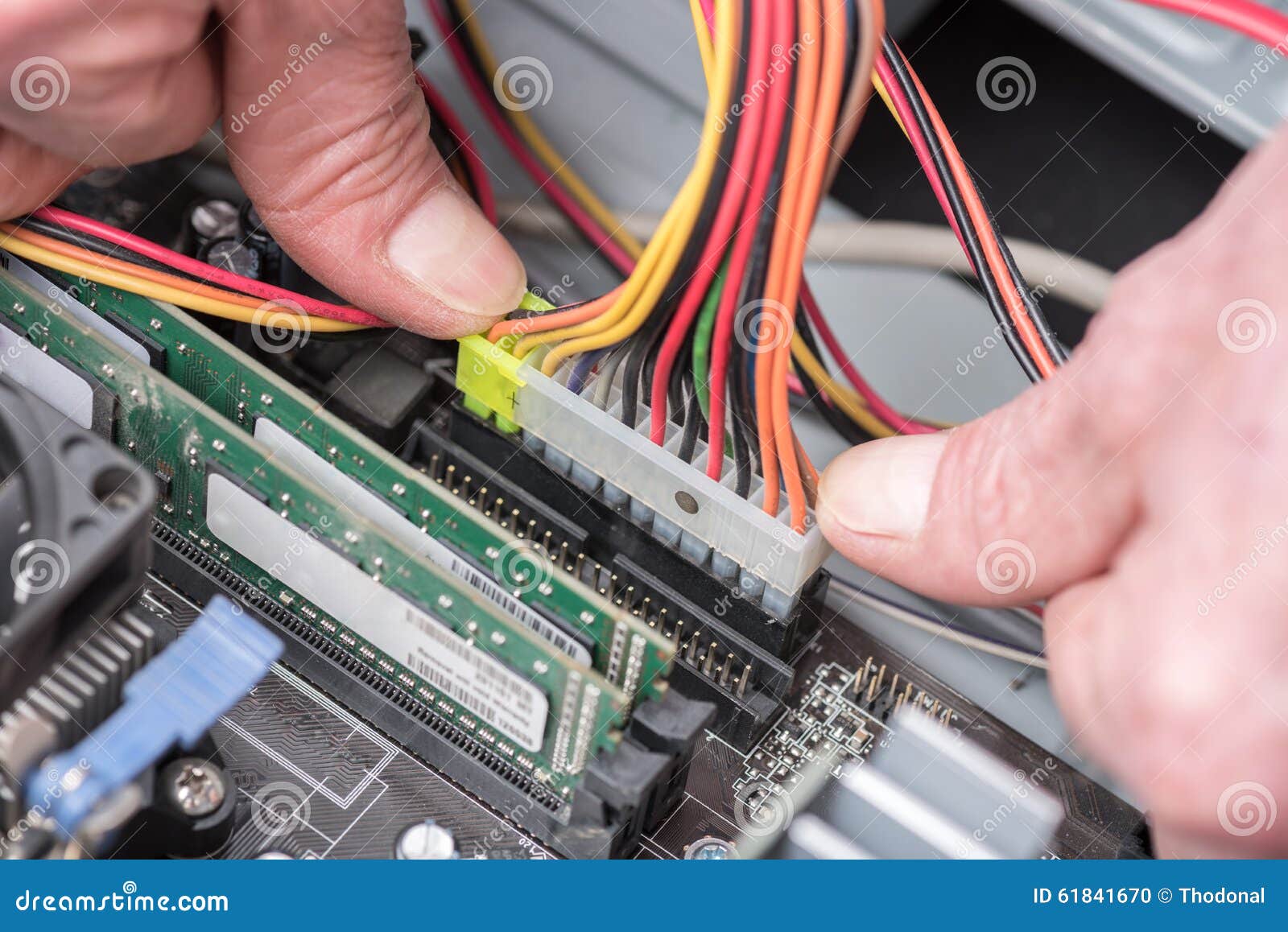 Computer connector stock photo. Image of connector, electronics - 61841670