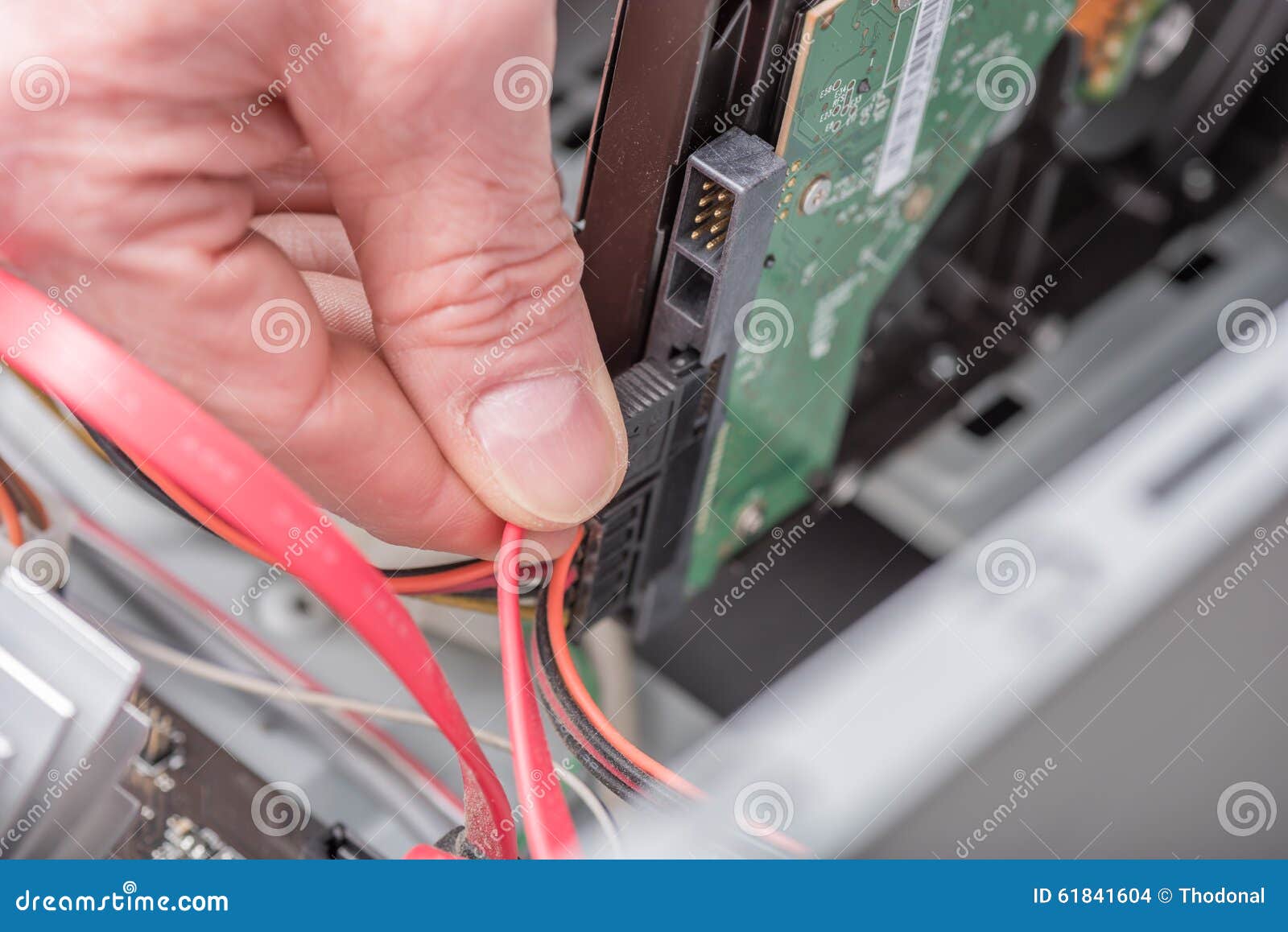 Computer connector stock photo. Image of connected, technology - 61841604