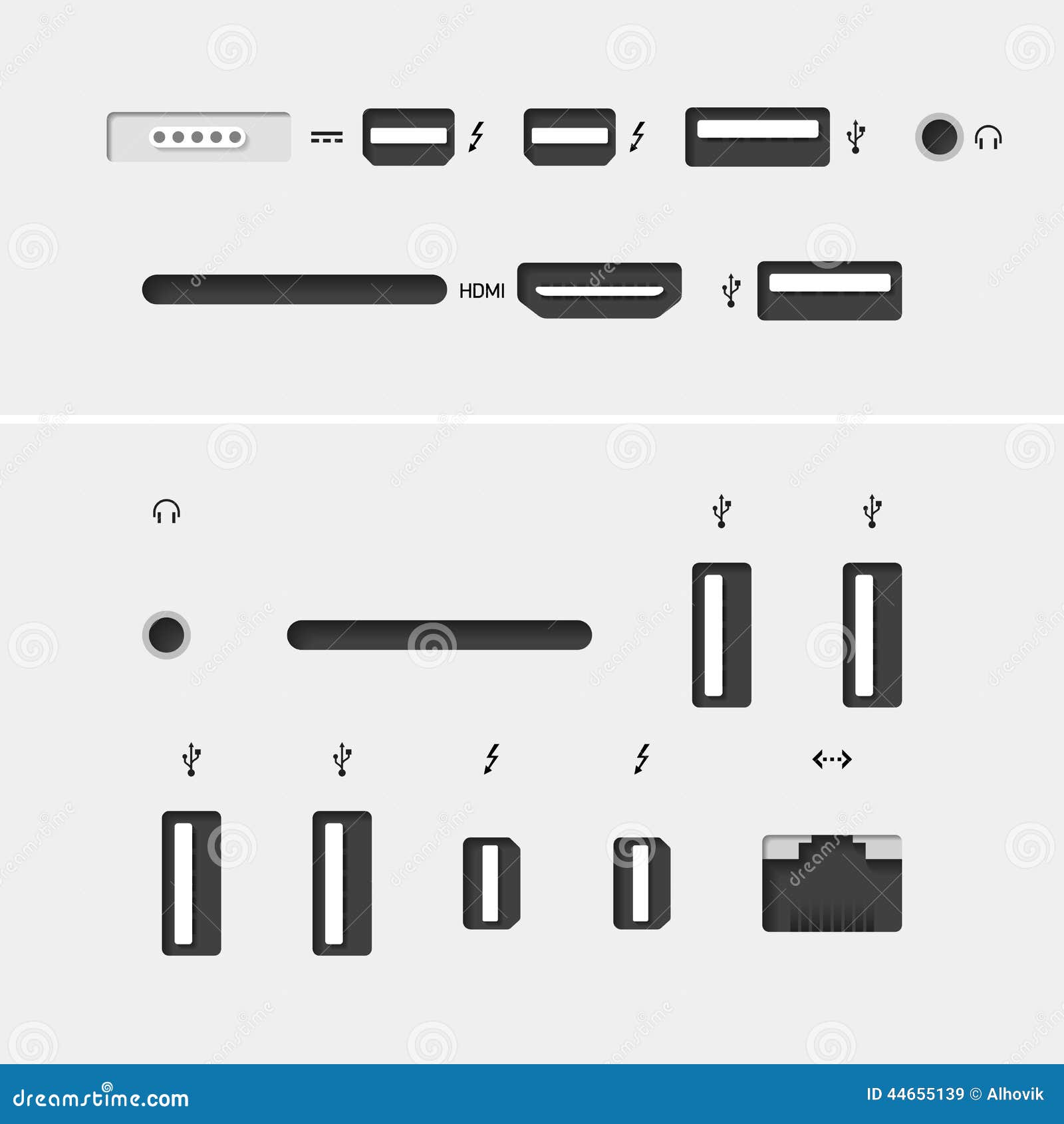 Usb Computer Connectors Cartoon Vector | CartoonDealer.com #161959459 Usb Computer Connectors Cartoon Vector | CartoonDealer.com #161959459