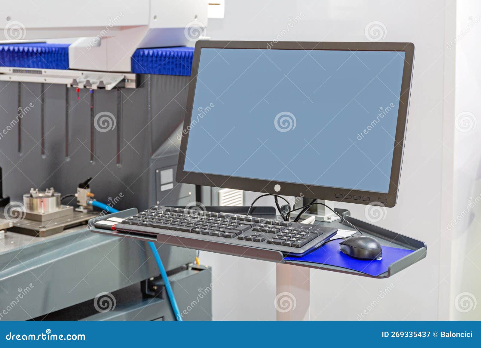 Computer Control Machine stock image. Image of control - 269335437