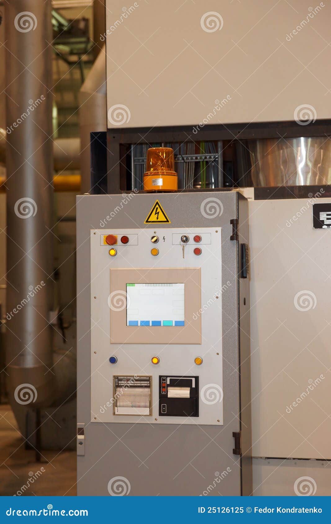 Computer control unit stock image. Image of industry - 25126125