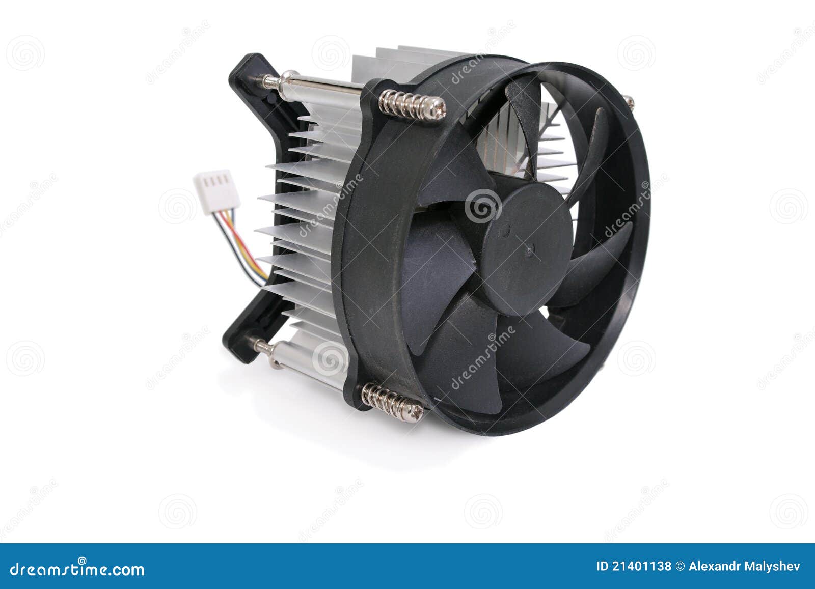 Computer cooler. stock photo. Image of rotation, cool - 21401138