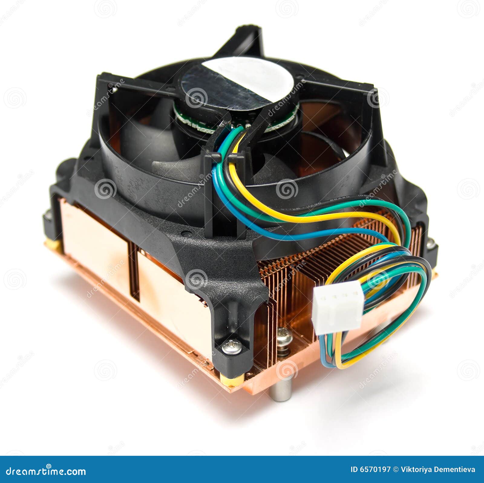 Computer cooler stock image. Image of isolated, macro - 6570197