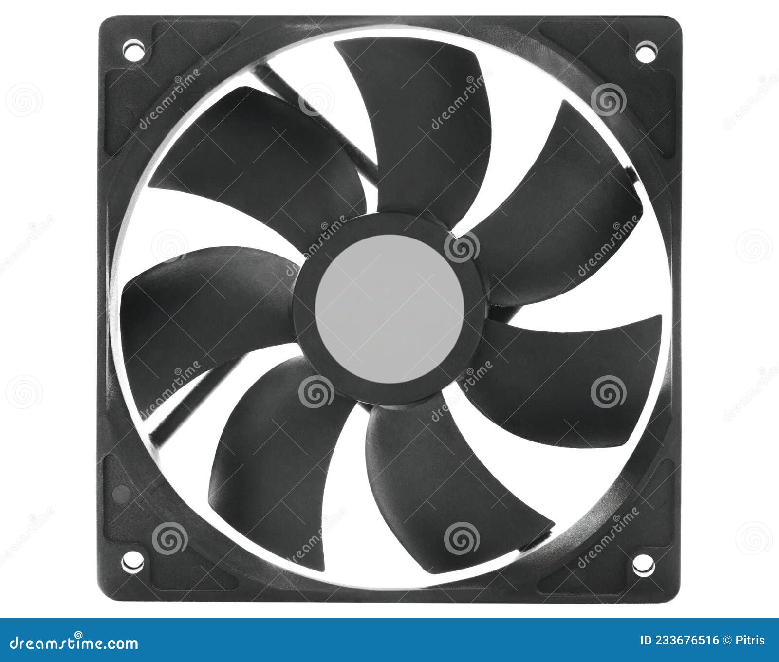 Computer Cooler. Cooling Ventilation System for Computer Stock Photo ...