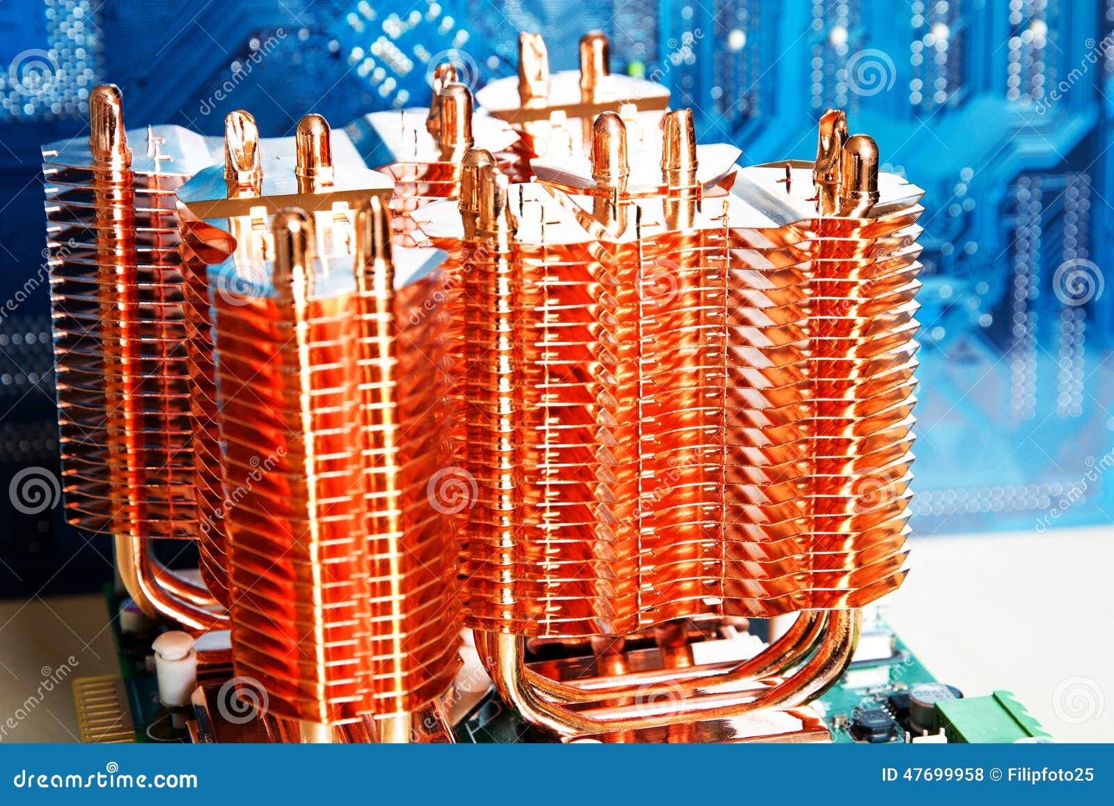 Computer cooler stock photo. Image of computer, color - 47699958