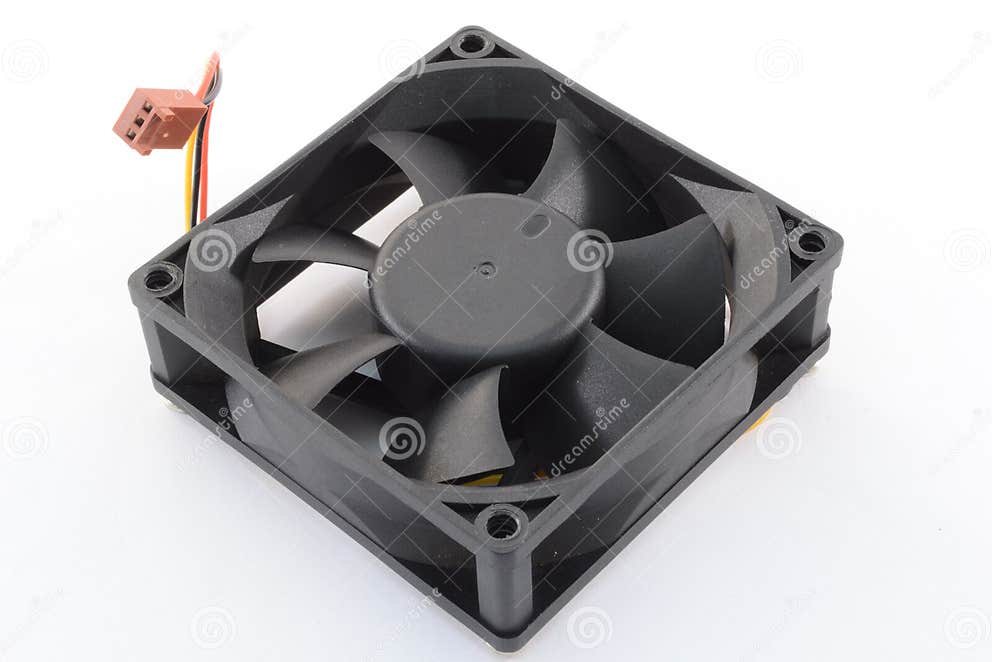 Computer cooler fan stock image. Image of closeup, object - 18140899