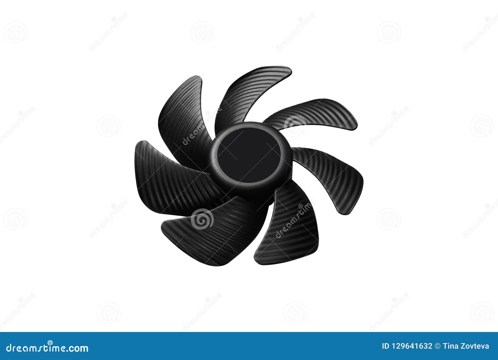 Computer Cooler Isolated on White Background Stock Illustration ...