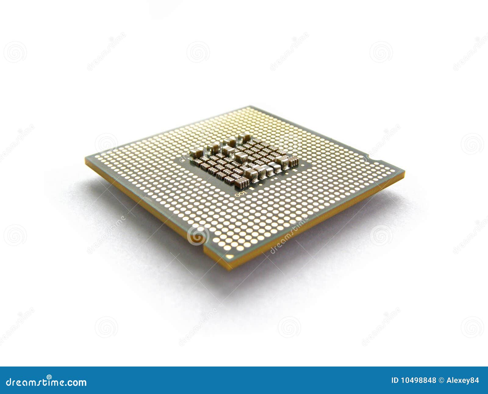 Computer CPU stock photo. Image of focus, green, futuristic - 10498848