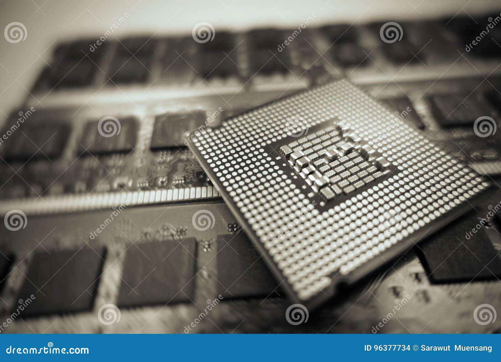 Computer cpu stock photo. Image of processor, system - 96377734