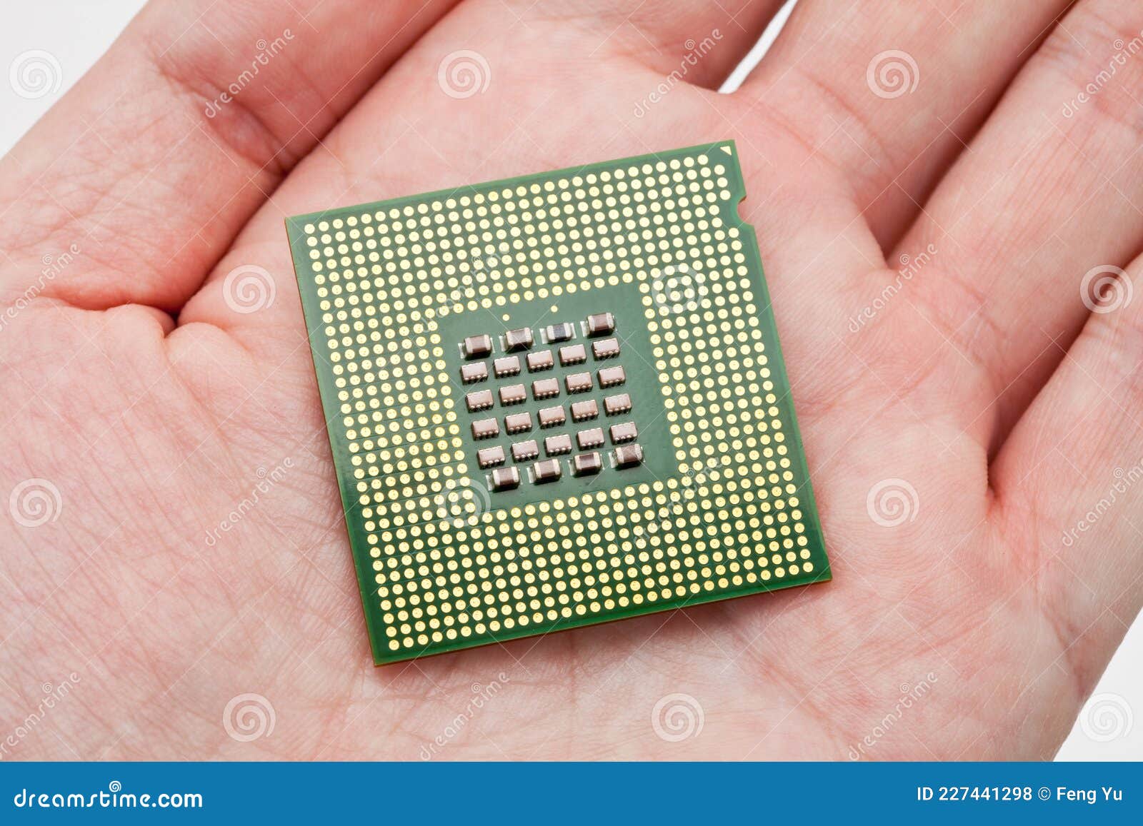 Computer CPU close up stock photo. Image of calculations - 227441298