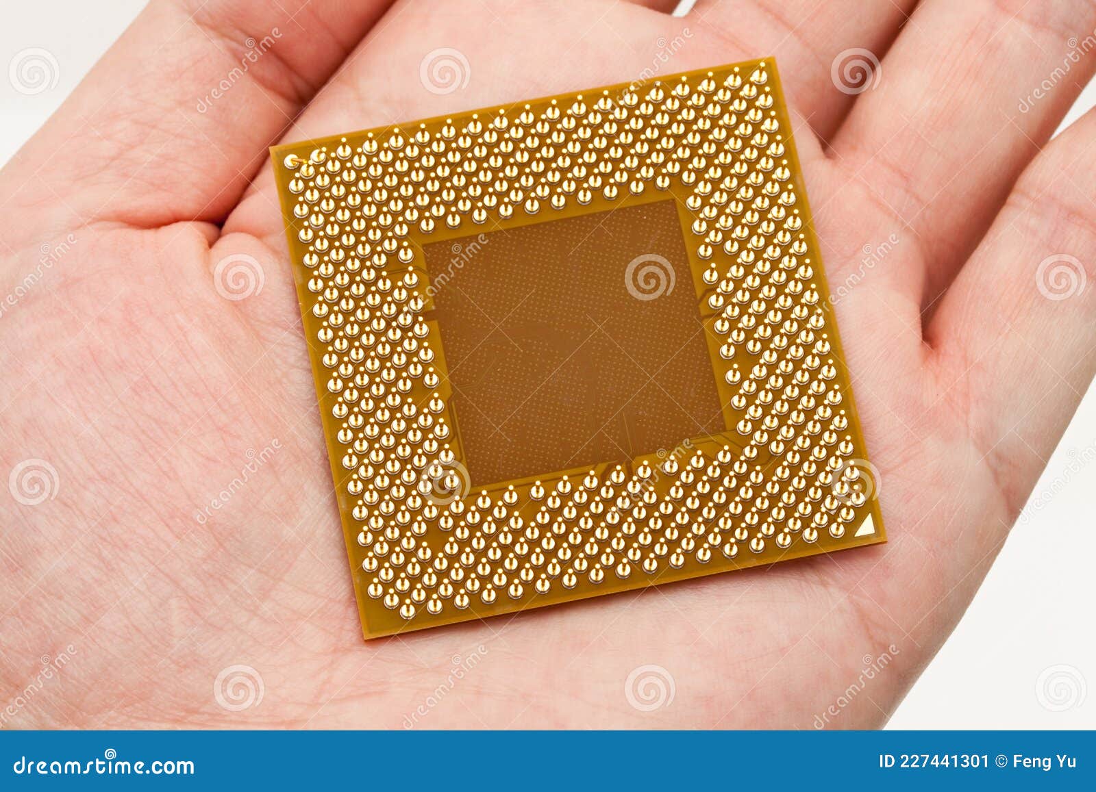Computer CPU close up stock image. Image of computer - 227441301
