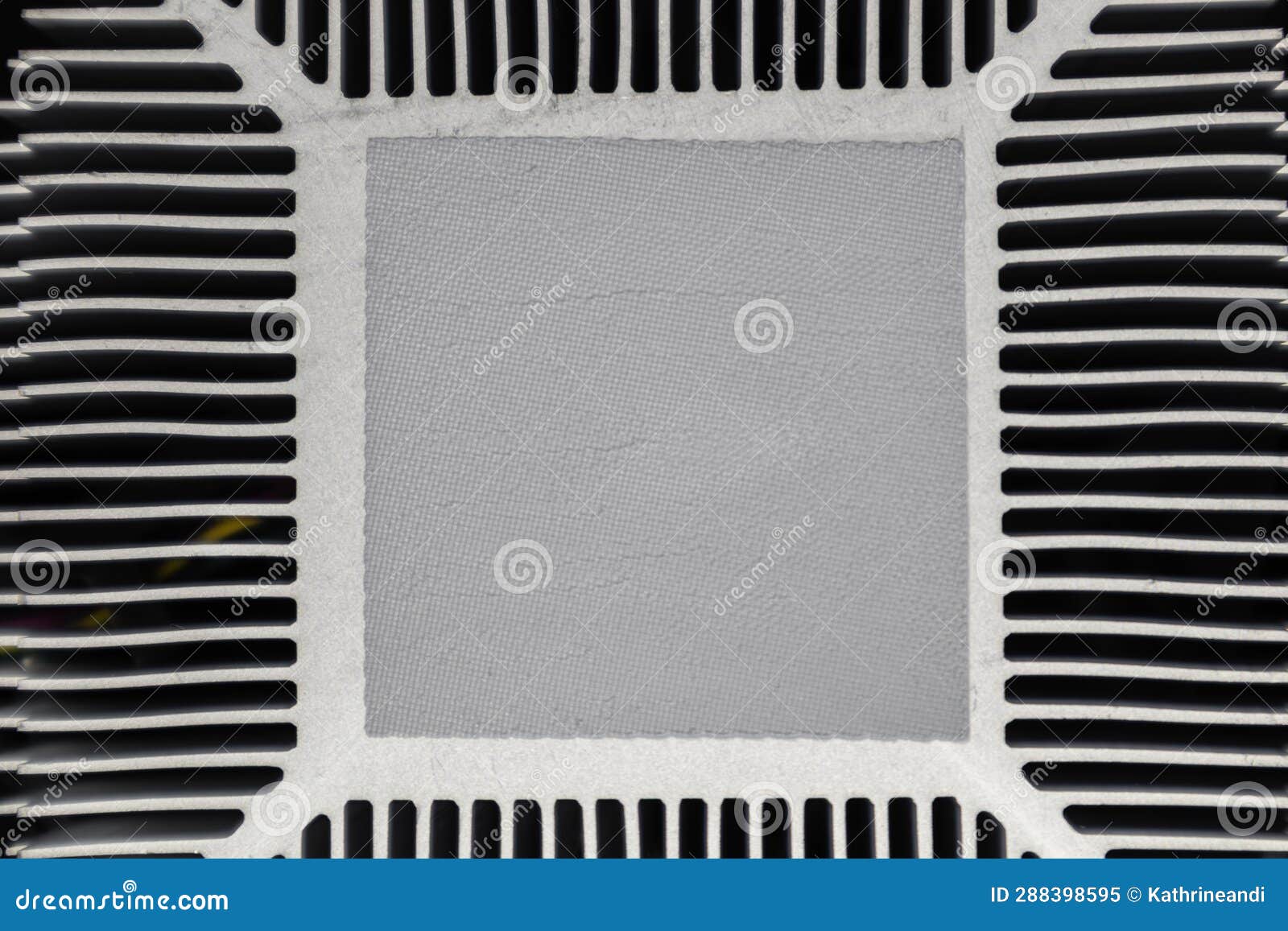 Computer CPU Cooling Radiator Motherboard Close-up Stock Image - Image ...