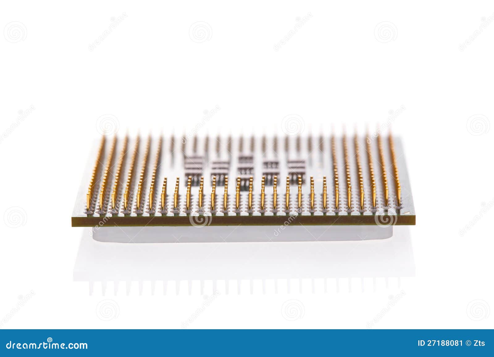 Computer CPU isolated stock image. Image of chip, white - 27188081