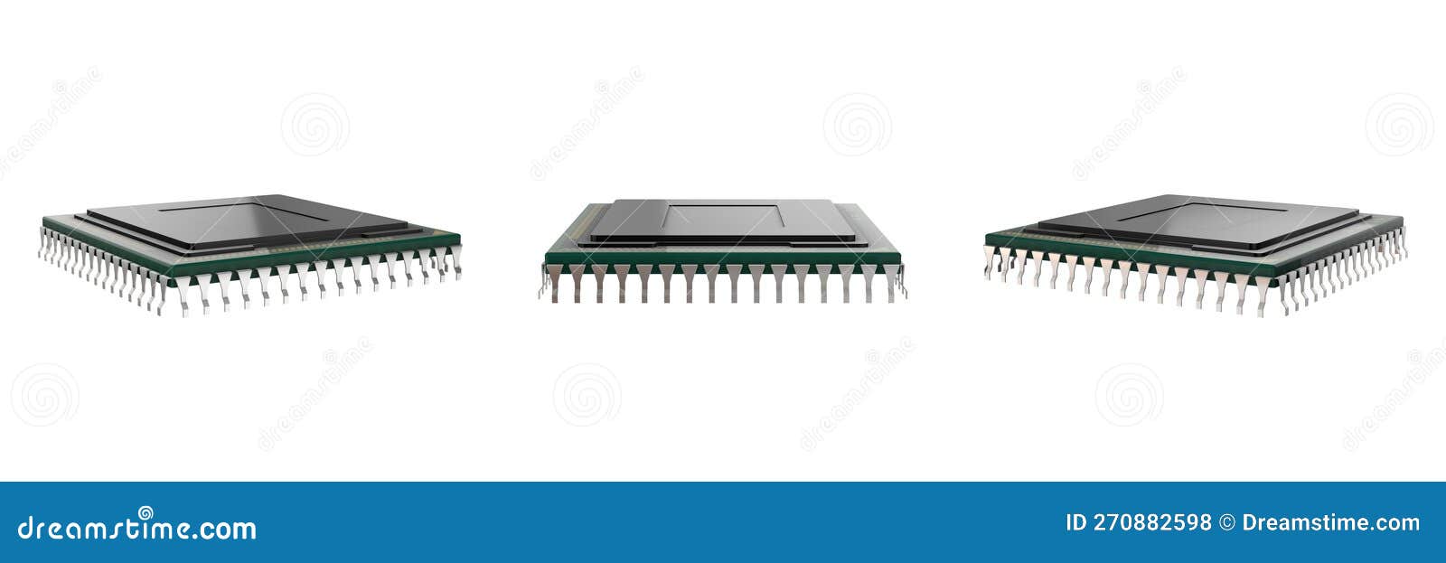 Computer cpu stock illustration. Illustration of left - 270882598