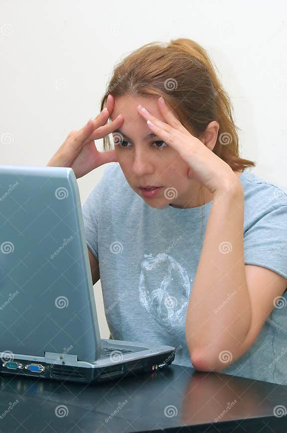 Computer crash stock photo. Image of laptop, broken, concept - 2040324