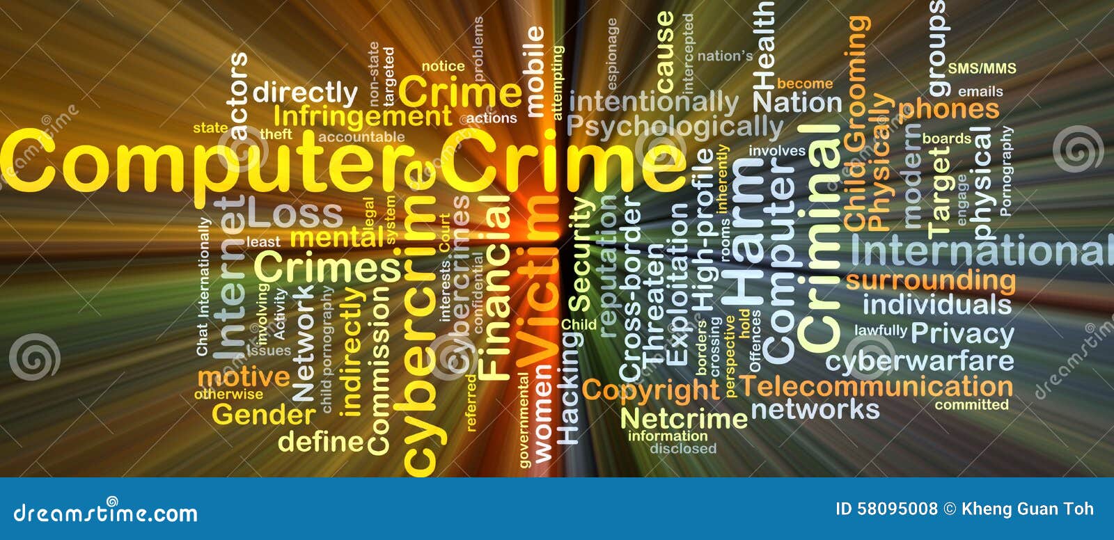 Computer Crime Cartoon Vector Illustration | CartoonDealer.com #39821566