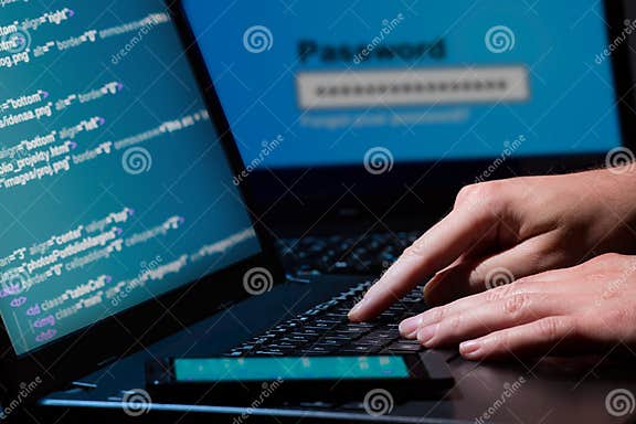 Computer crime concept stock photo. Image of dark, digital - 39569720