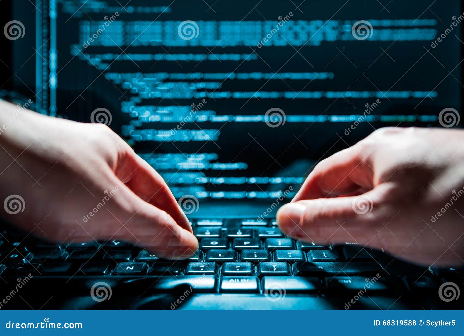 Computer crime concept stock photo. Image of criminal - 68319588