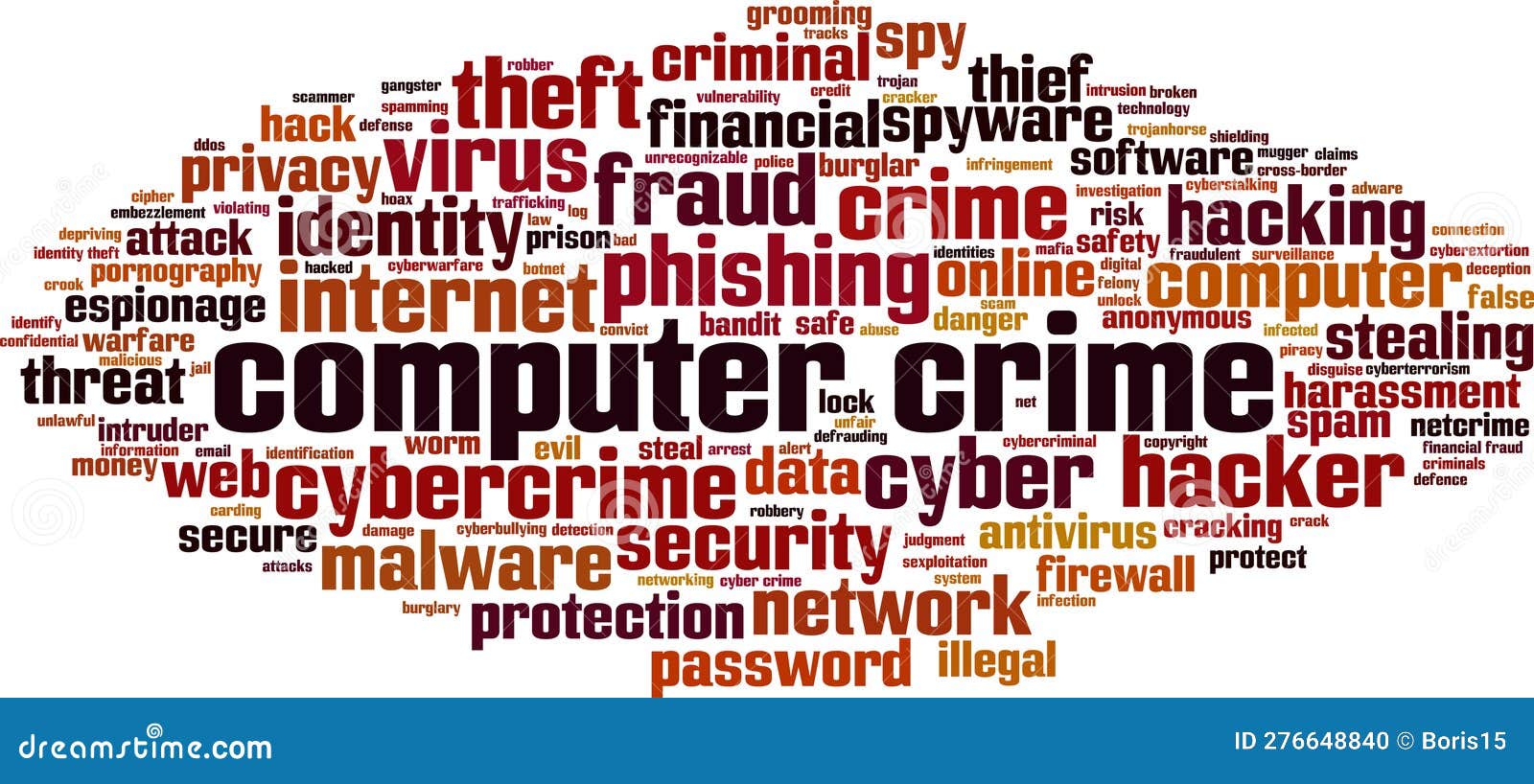 Computer Crime Cartoon Vector Illustration | CartoonDealer.com #39821566