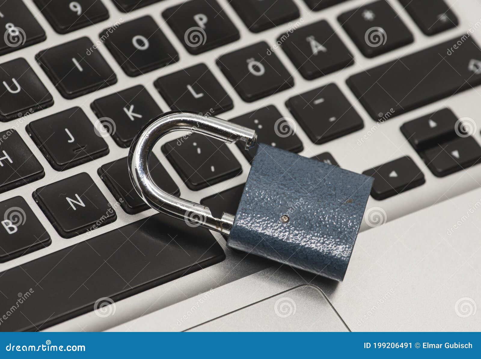 Computer Cryptography and Encryption Technology Stock Image - Image of ...