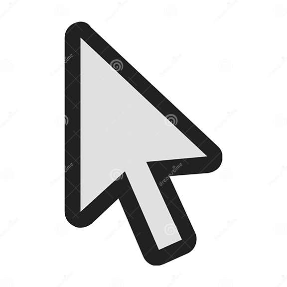 Computer cursor icon stock illustration. Illustration of digital ...