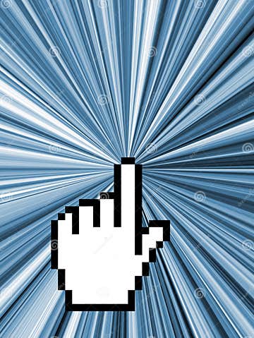 Computer Cursor - Internet Concept Stock Illustration - Illustration of ...