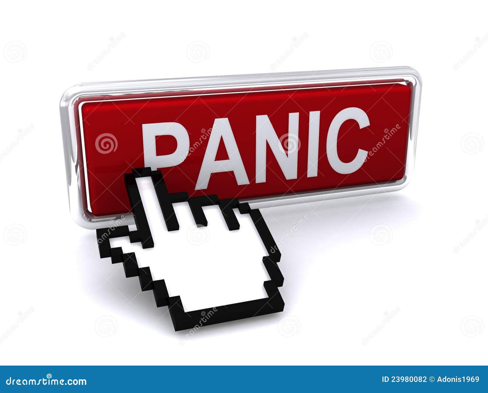 Computer Cursor and Panic Key Stock Illustration - Illustration of ...