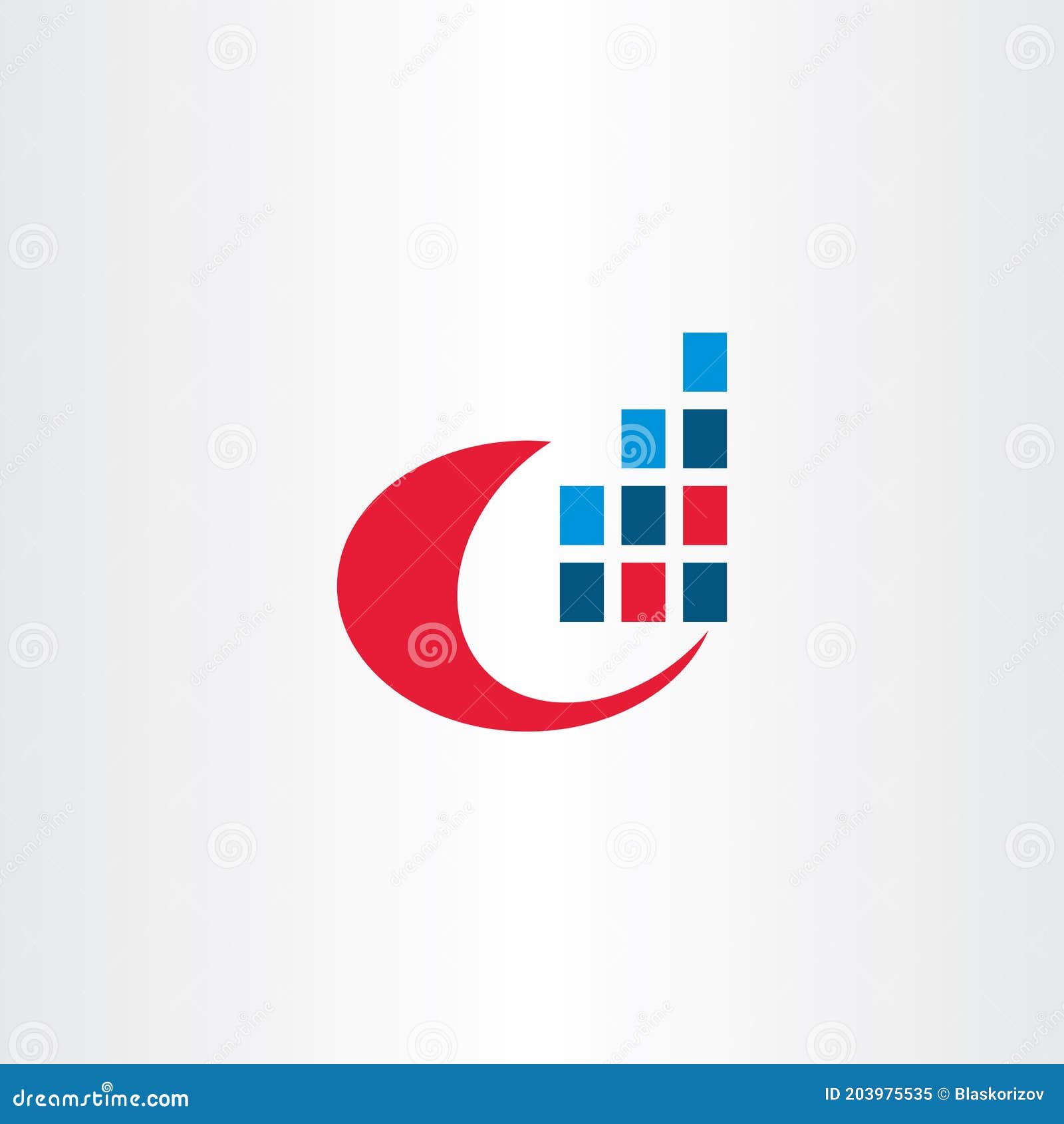 Red Information Logo Like Map Pin Or Geotag Vector Illustration ...