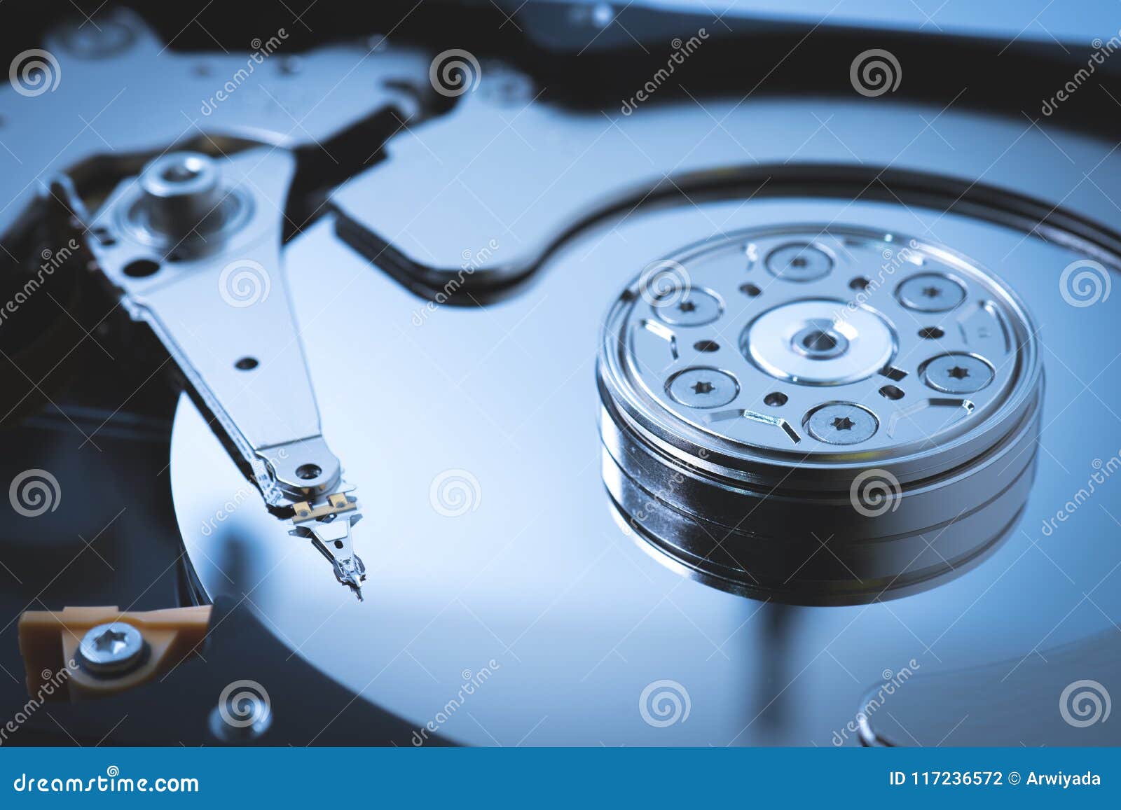 Computer Data Storage Hard Disk Drive Head Stack Parts Electronic ...