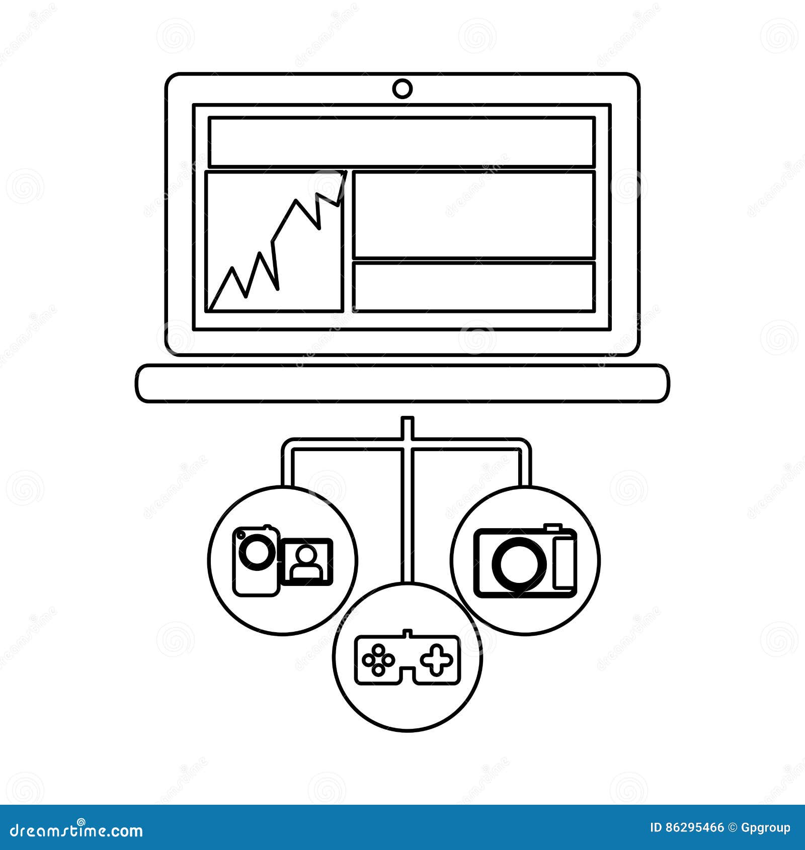 Computer Database Server Icon Stock Stock Illustration - Illustration ...