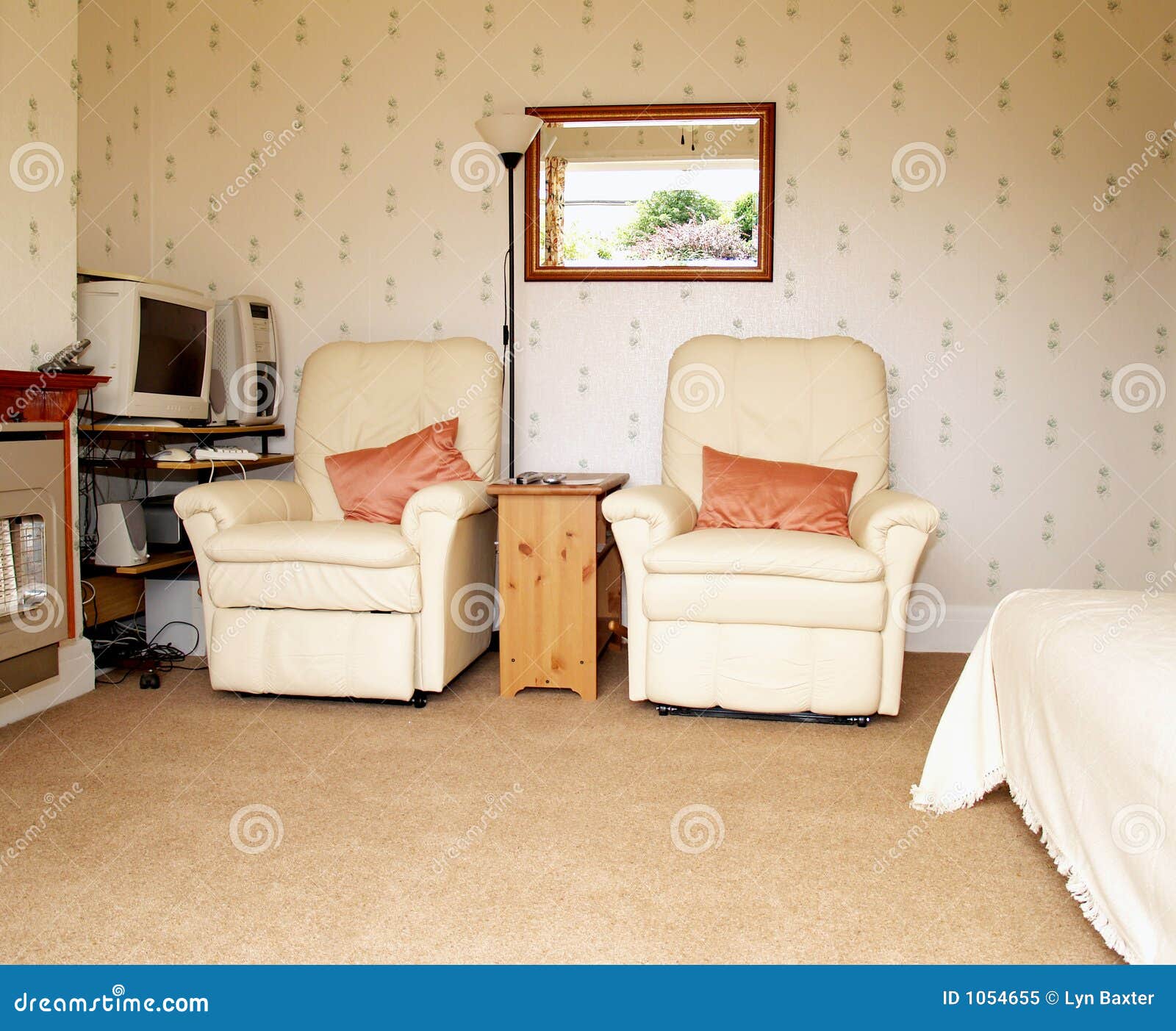 Computer Den stock image. Image of light, colourful, decorate - 1054655