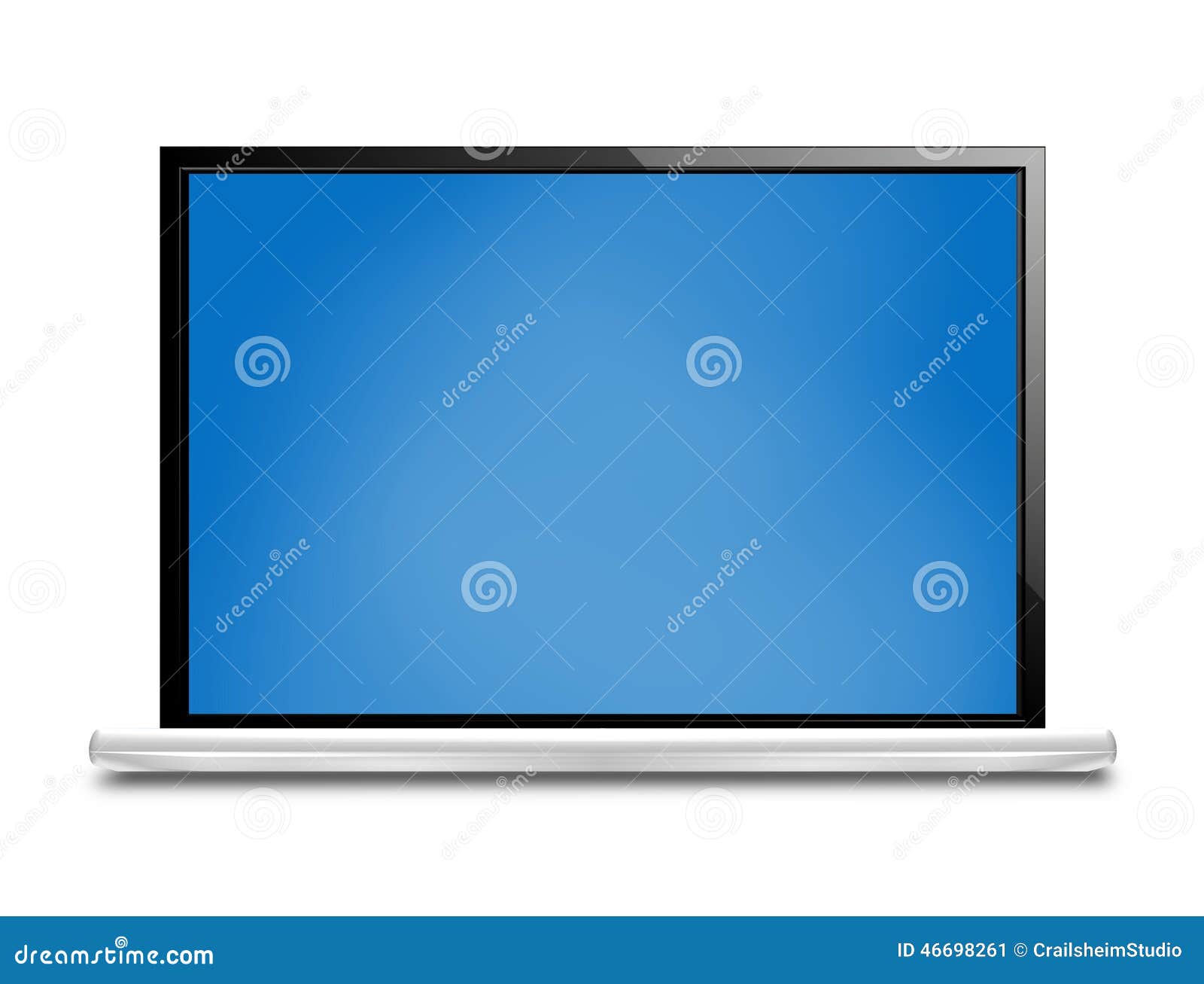Computer Design Blue Screen Graphic Stock Illustration - Illustration ...